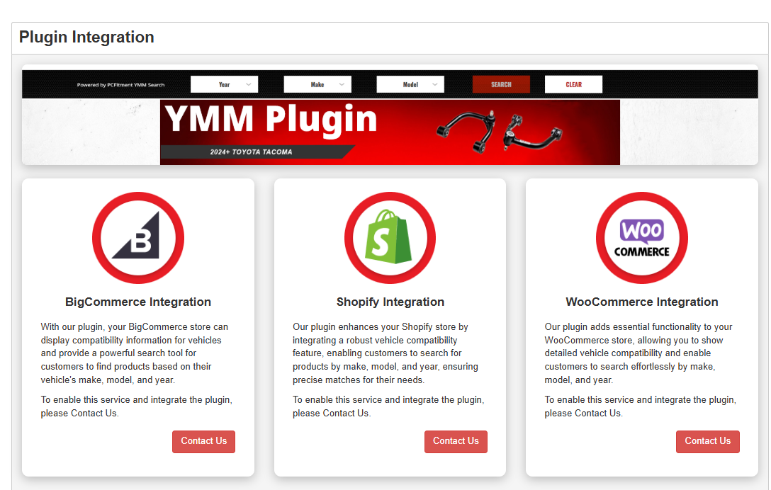 Plugin Integration – PCFitment Guide