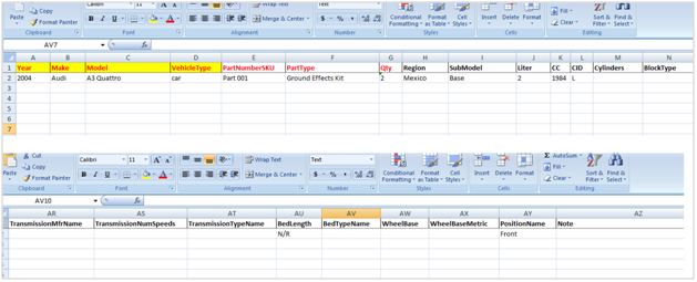 How To Use PCFitment Excel Template – PCFitment Guide