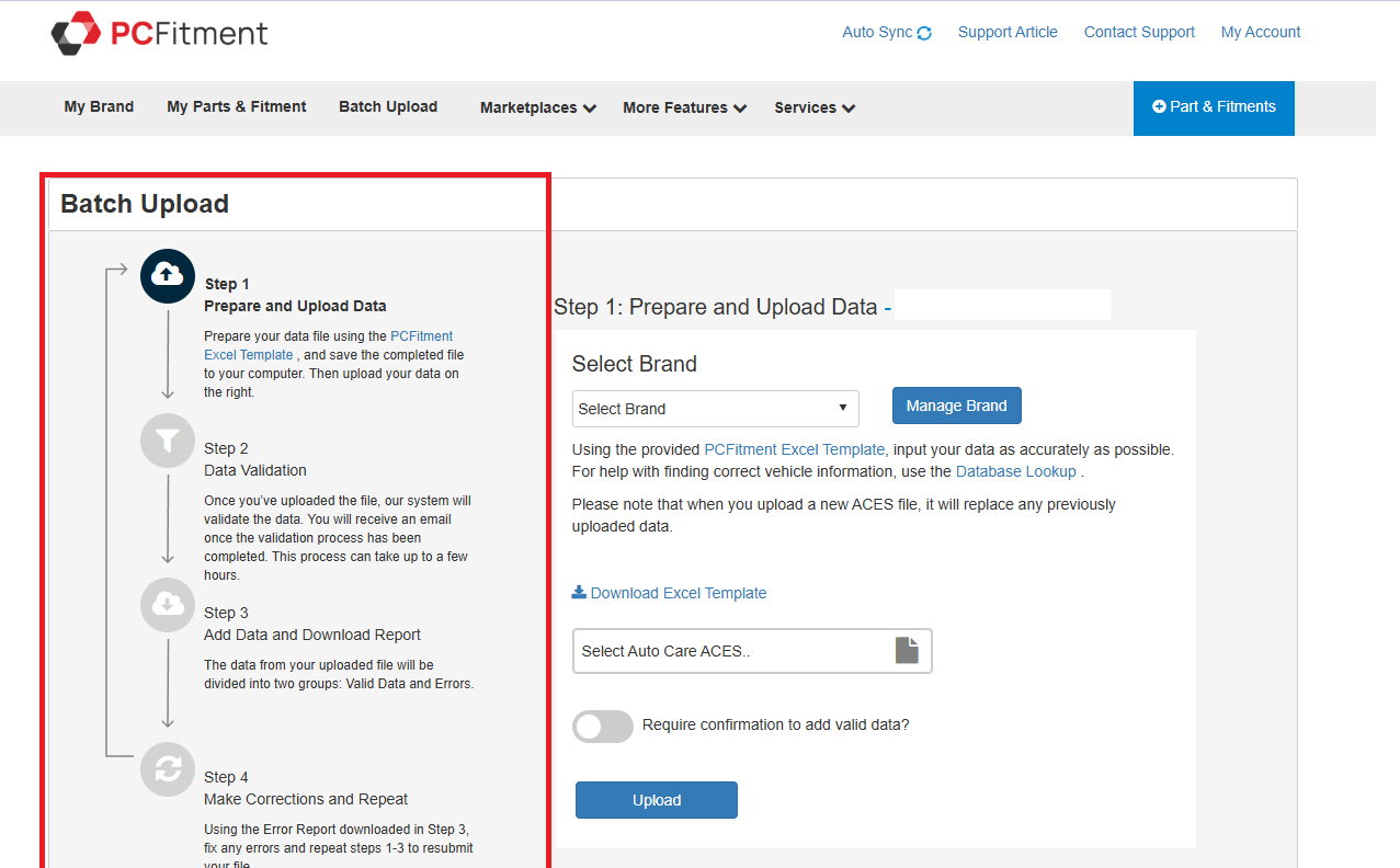 How to Add Fitments Using Batch Upload – PCFitment Guide